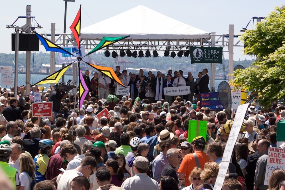 'Regular people' cheer on climate action at Seattle rally | Grist