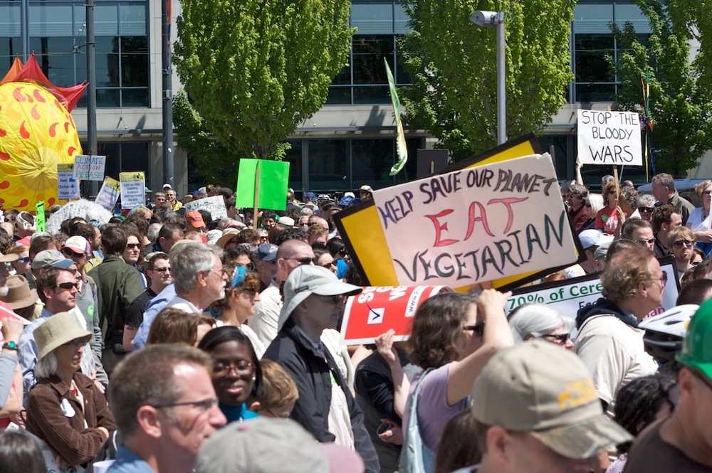 'Regular people' cheer on climate action at Seattle rally | Grist