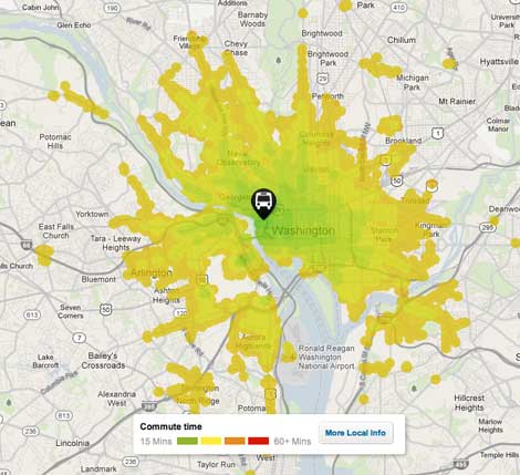 Visualize a shorter commute -- or a better job | Grist