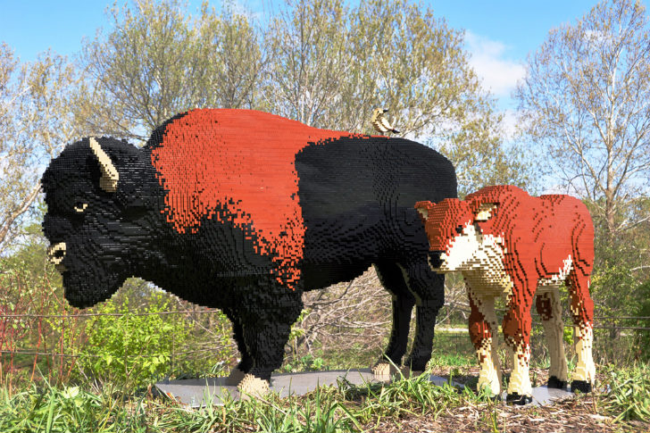 Giant LEGO wildlife is cooler than anything you made as a kid | Grist