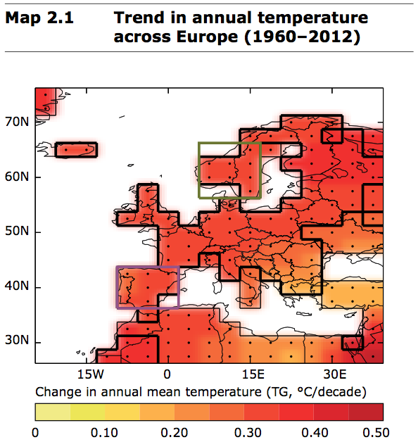 The 16 scariest maps from the E.U.'s massive new climate change report ...