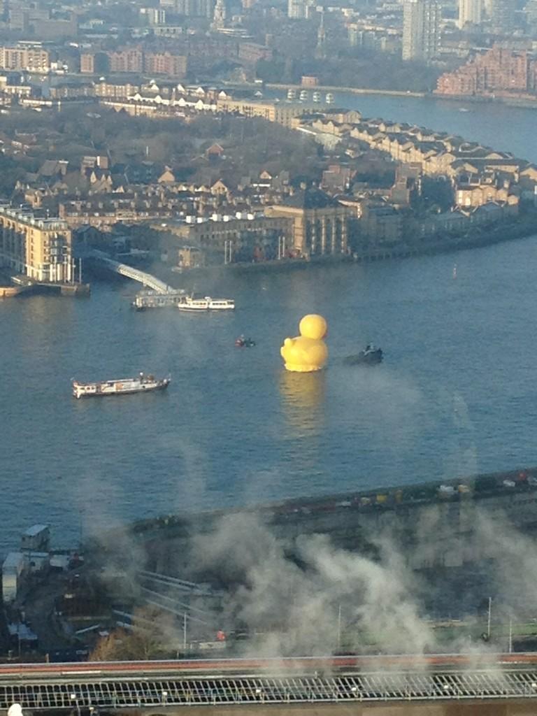 London has been invaded by a giant duck | Grist