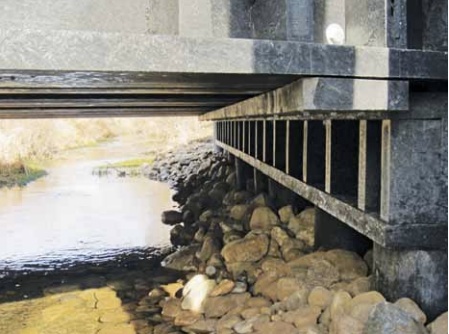 This is the longest 100 percent recycled bridge in the country | Grist
