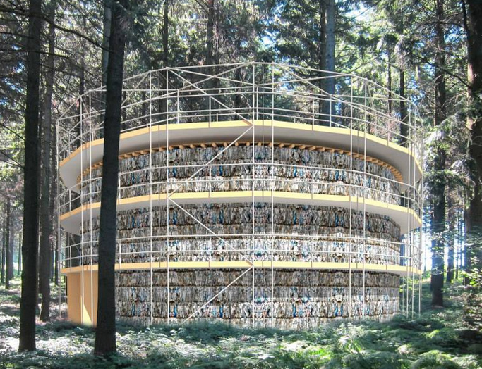 Check out this theater made almost completely out of recycled paper | Grist