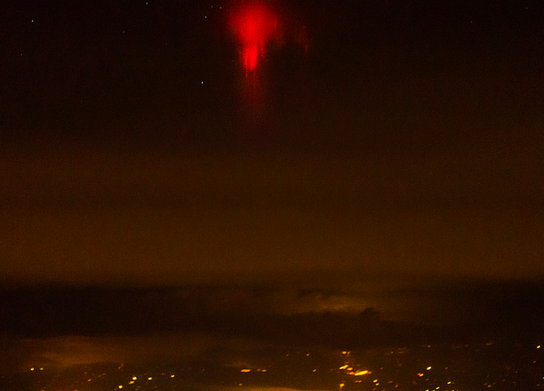 These photos of red lightning are unsettling yet cool | Grist