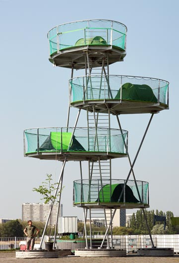 The tent is too damn high: Camping comes to the city | Grist