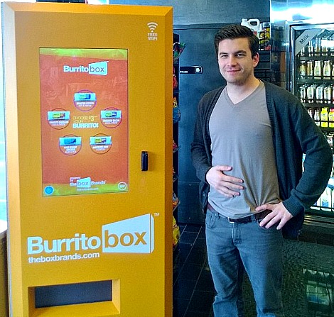Get a hot, sustainable burrito in a gas station vending machine | Grist