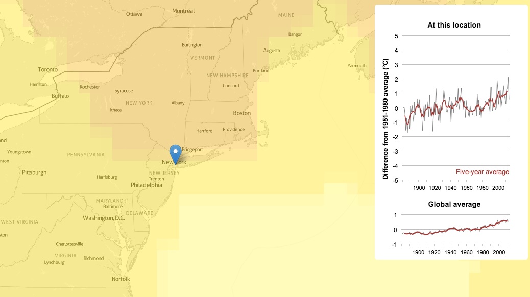 This map shows how climate change is screwing over your immediate area ...