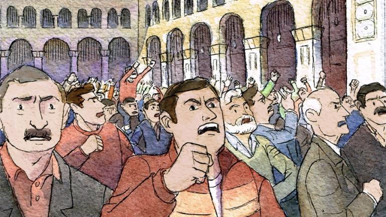 Syria's climate-fueled conflict, in one stunning comic strip | Grist