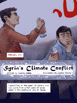 Syria's climate-fueled conflict, in one stunning comic strip | Grist