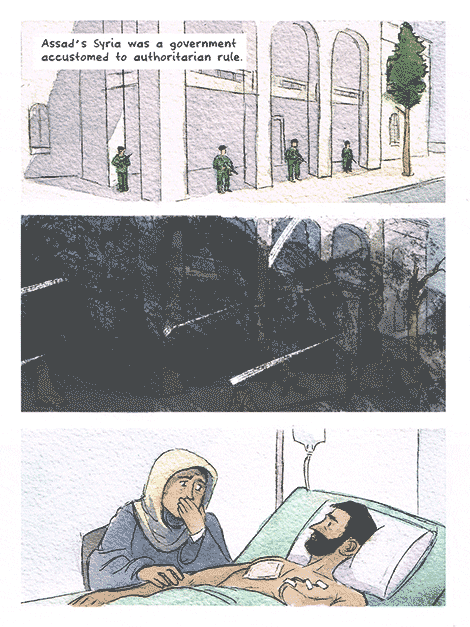 Syria's climate-fueled conflict, in one stunning comic strip | Grist