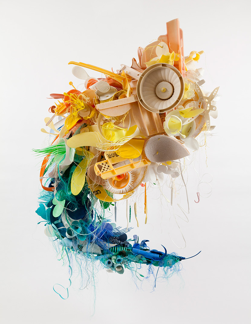 These artists turn ocean trash into really classy art | Grist