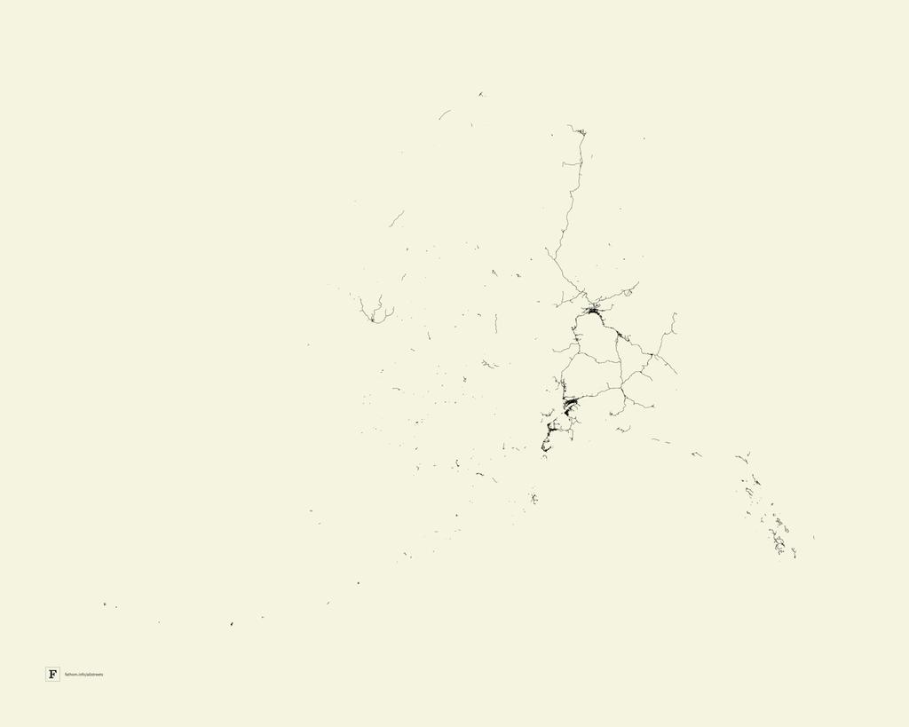 These crazy maps show just how much ground roads cover | Grist
