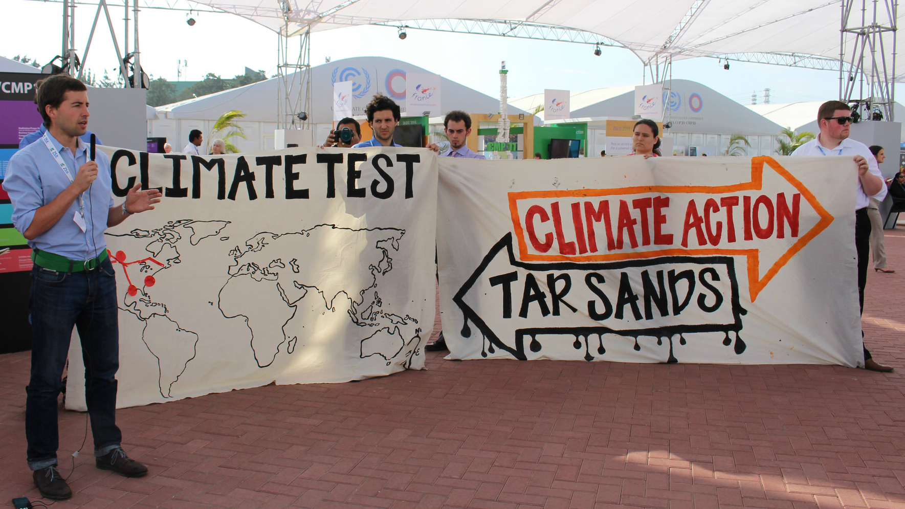 The U.N. won't let protesters say what they're protesting | Grist