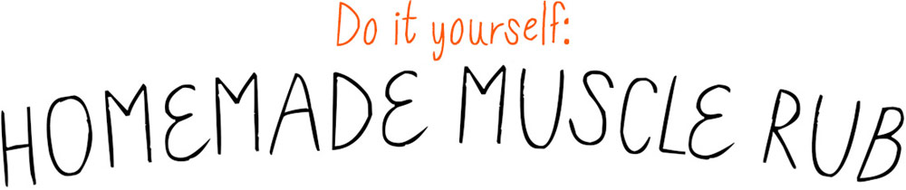 Make lovely smelling muscle rub for the athlete in your life | Grist