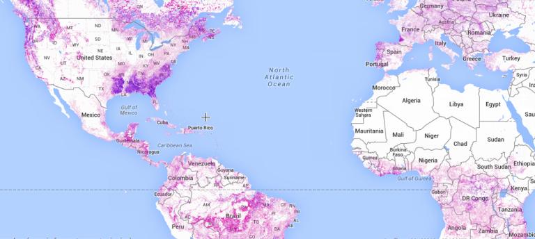 This amazing interactive map is actually saving trees | Grist