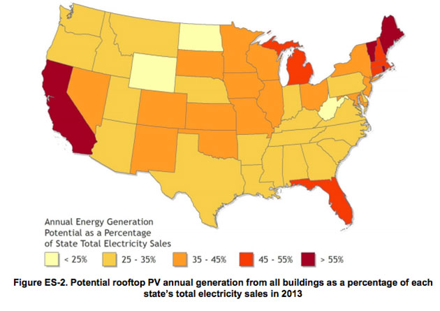 How much energy could the U.S. get from solar? | Grist