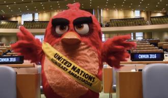The U.N.’s new climate mascot is … an Angry Bird? | Grist