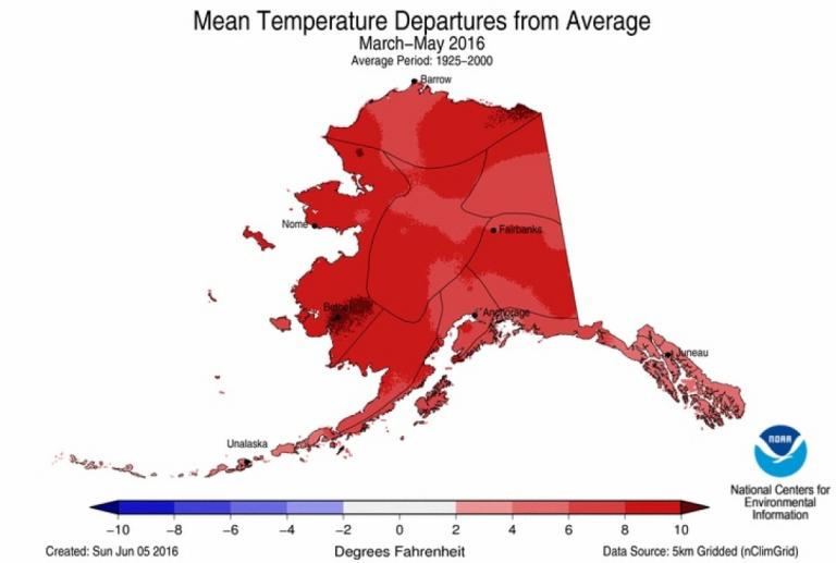 Alaska is way, way hotter than normal right now | Grist