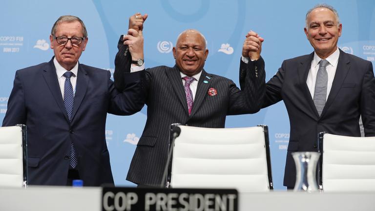 Fiji leads U.N. climate talks that warming kept it from hosting | Grist