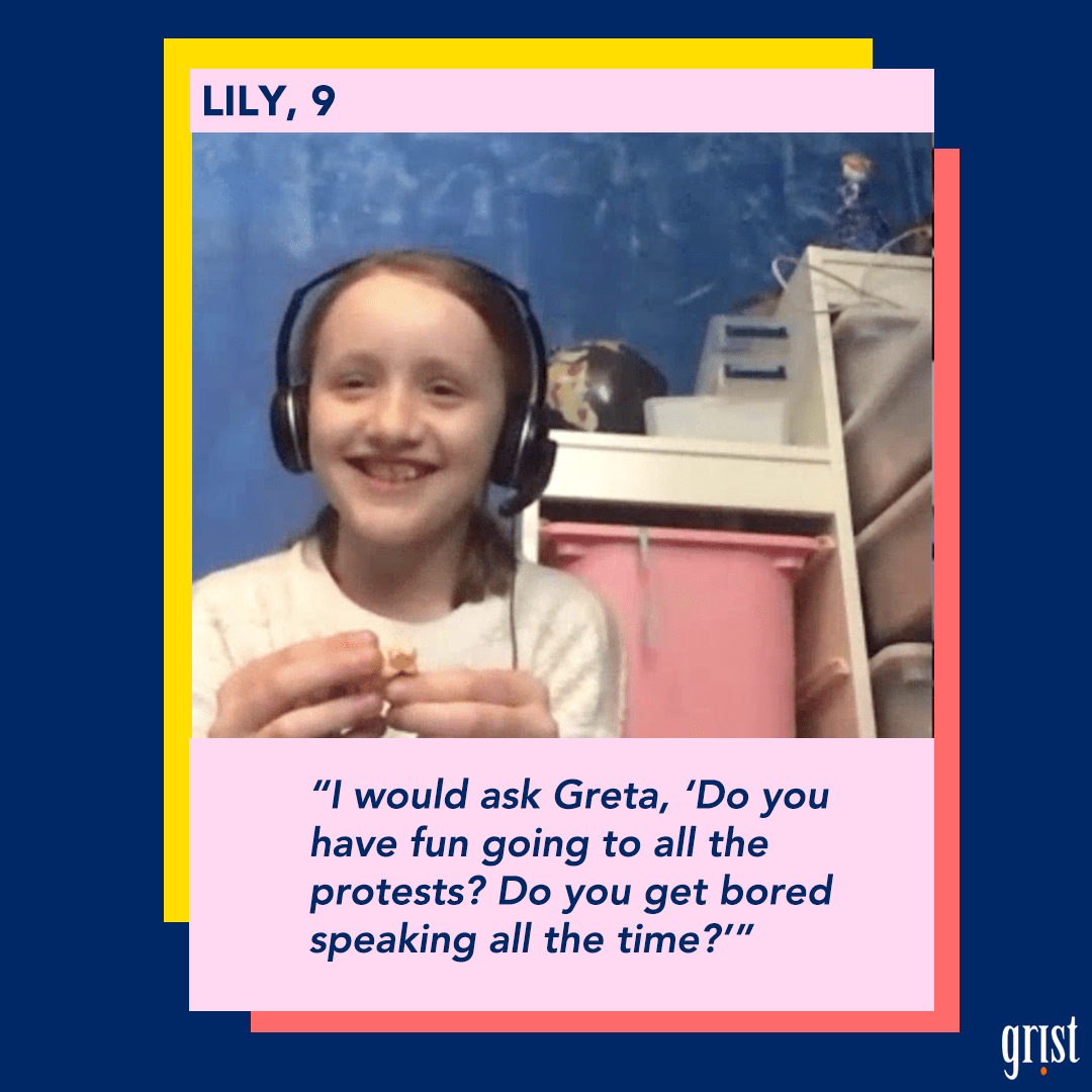 Three kids learned about Greta Thunberg for Earth Day, and their ...