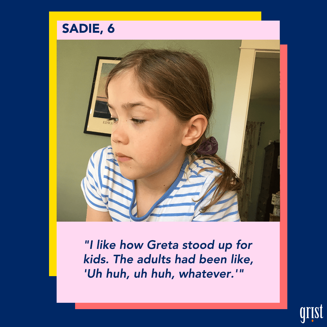Three kids learned about Greta Thunberg for Earth Day, and their ...