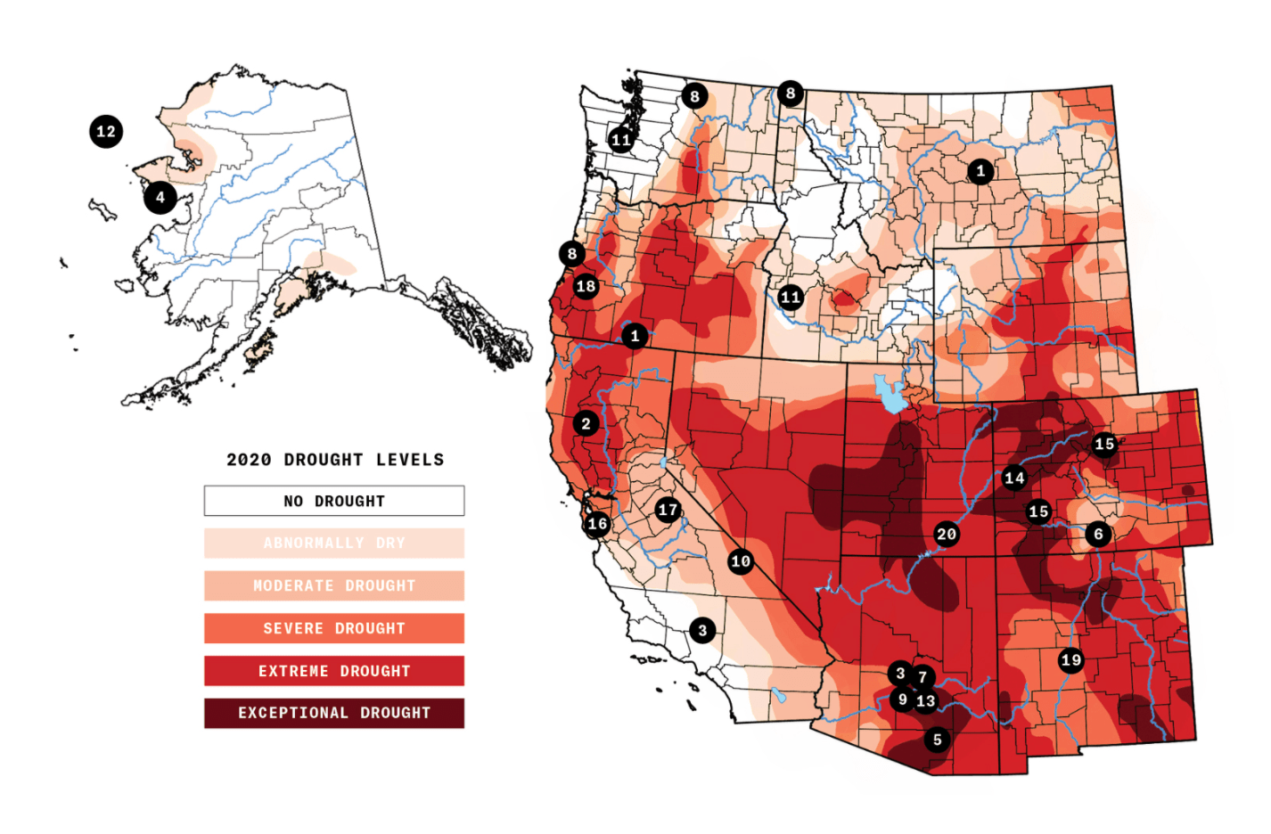 From Alaska to California, the climate is off-kilter in the West | Grist