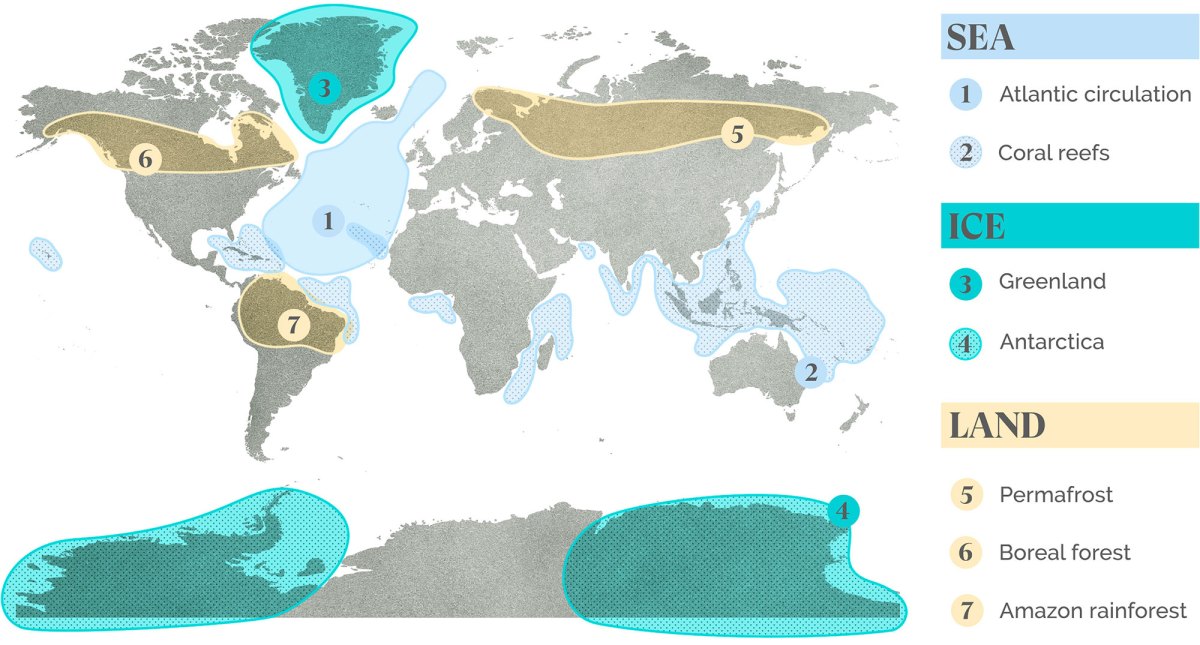 The 7 climate tipping points that could change the world forever ...