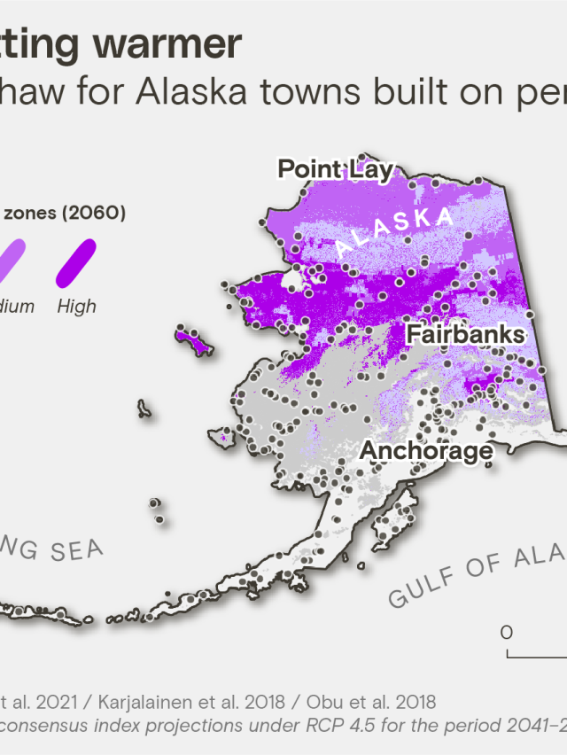 As permafrost thaws, the ground beneath Alaska is collapsing | Grist