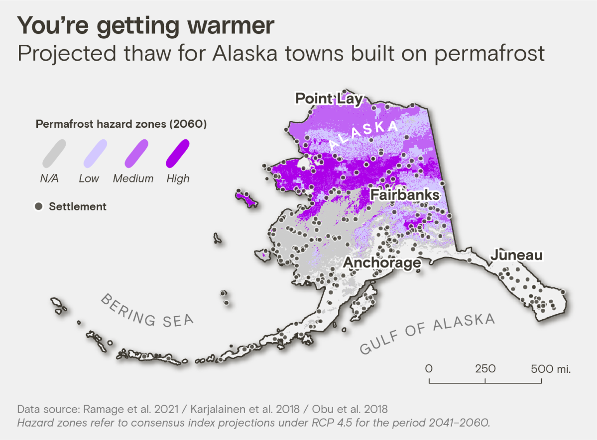 As permafrost thaws, the ground beneath Alaska is collapsing | Grist
