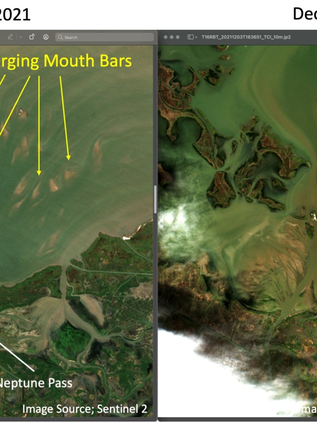 As the Louisiana coast disappears, the Mississippi River's newest ...