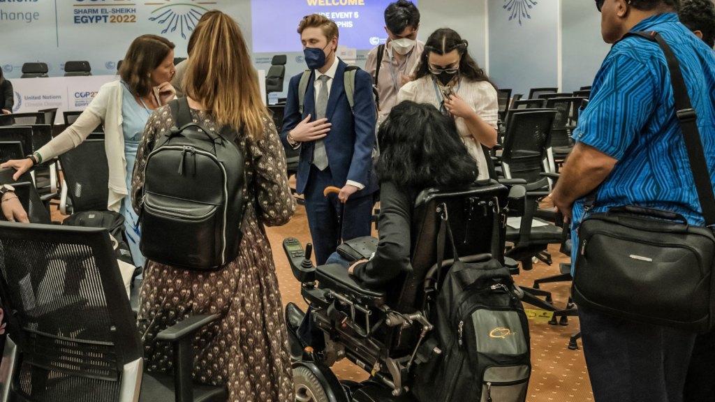 How people with disabilities fought for formal recognition at COP27 | Grist