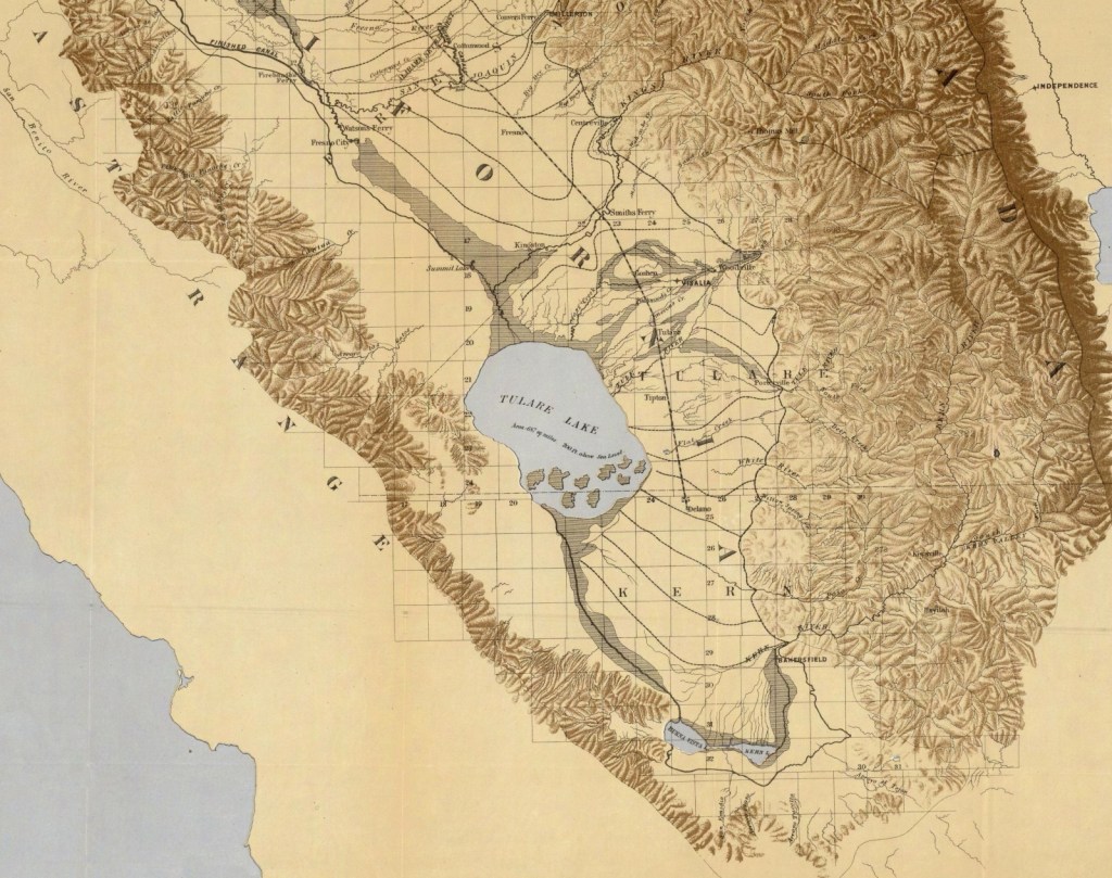 The ghost of Tulare Lake returns, flooding California's Central Valley ...