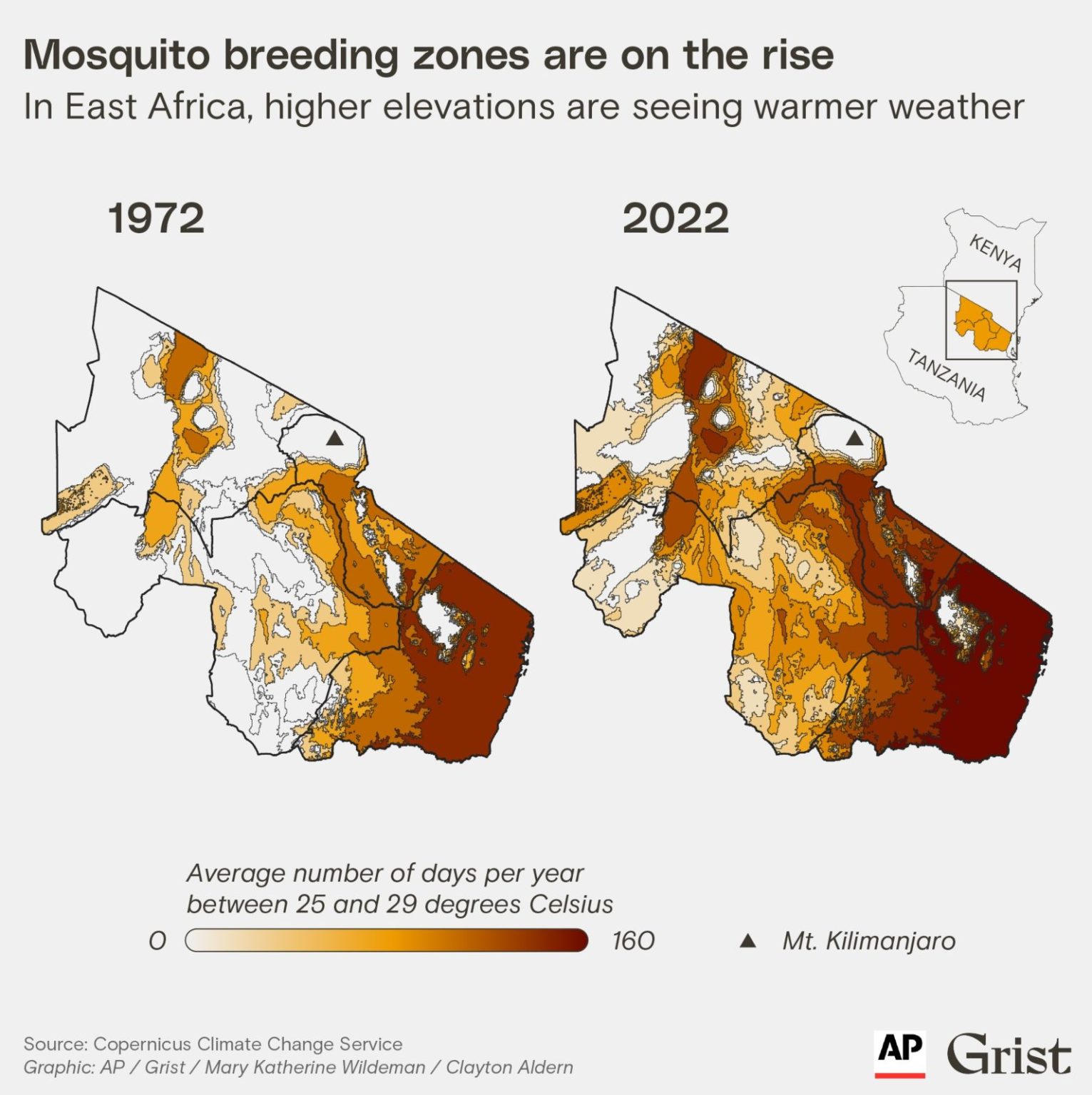Mosquitos are moving to higher elevations — and so is malaria | Grist