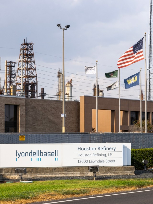 In a small French town where Houston-based LyondellBasell is a fixture ...