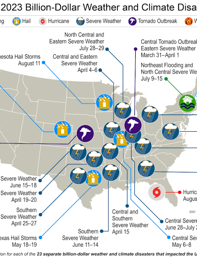 2023 has already broken the US record for billion-dollar climate ...
