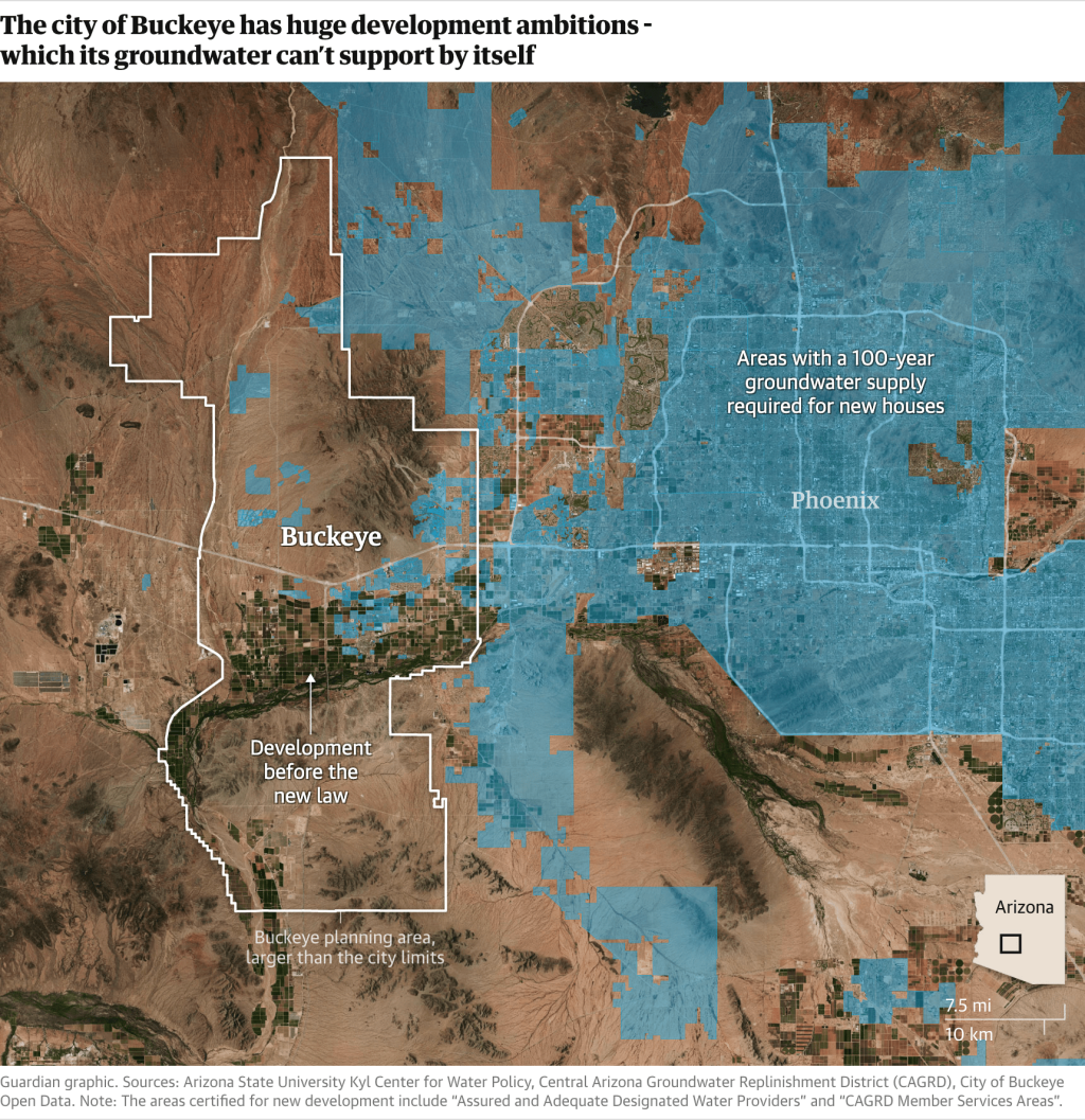 Welcome to Buckeye, the desert city out to surpass Phoenix by importing ...