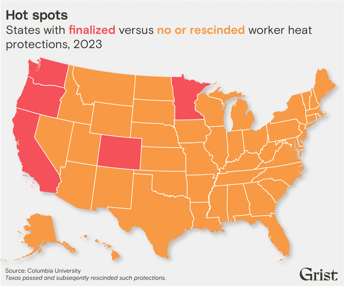 Workers are dying from extreme heat. Why aren't there laws to protect ...