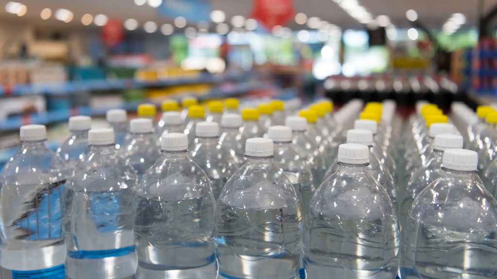 Bottled water has up to 100 times more plastic particles than ...