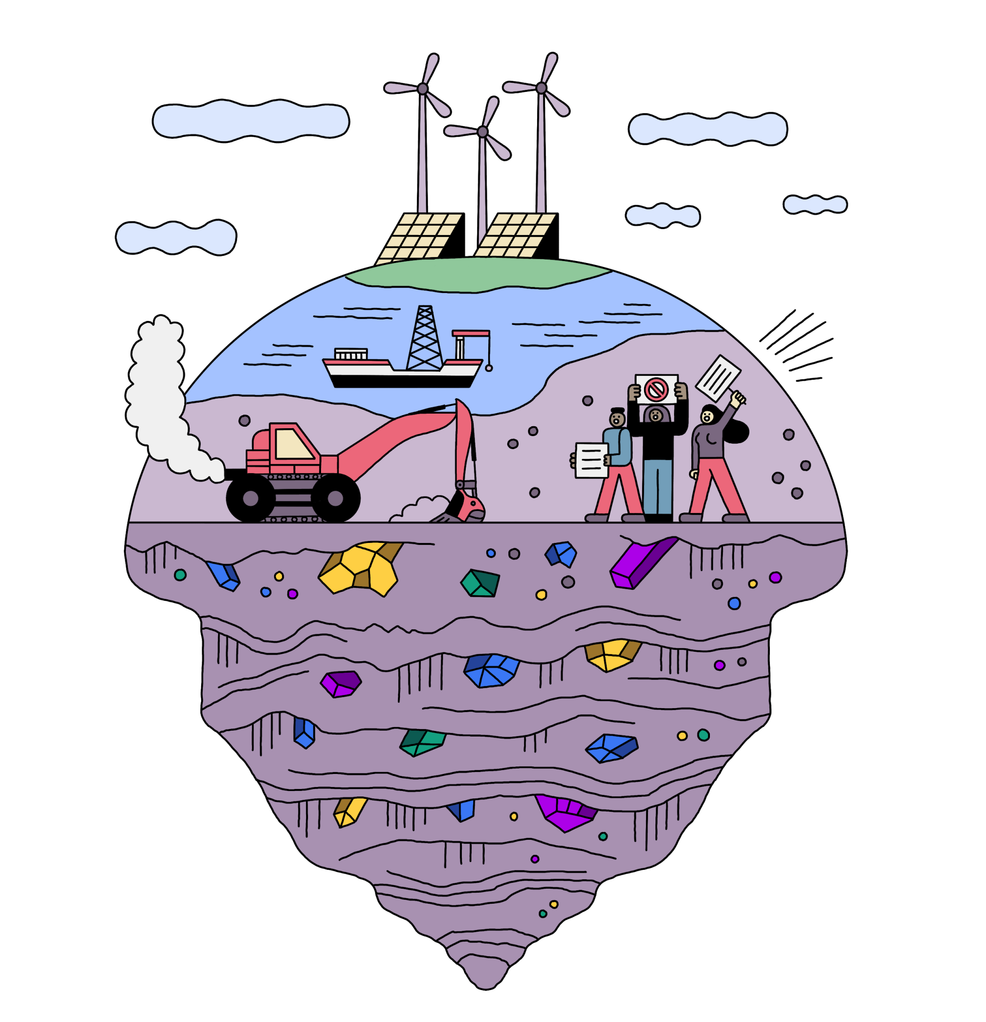 A guide to the 4 minerals shaping the world's energy future | Grist