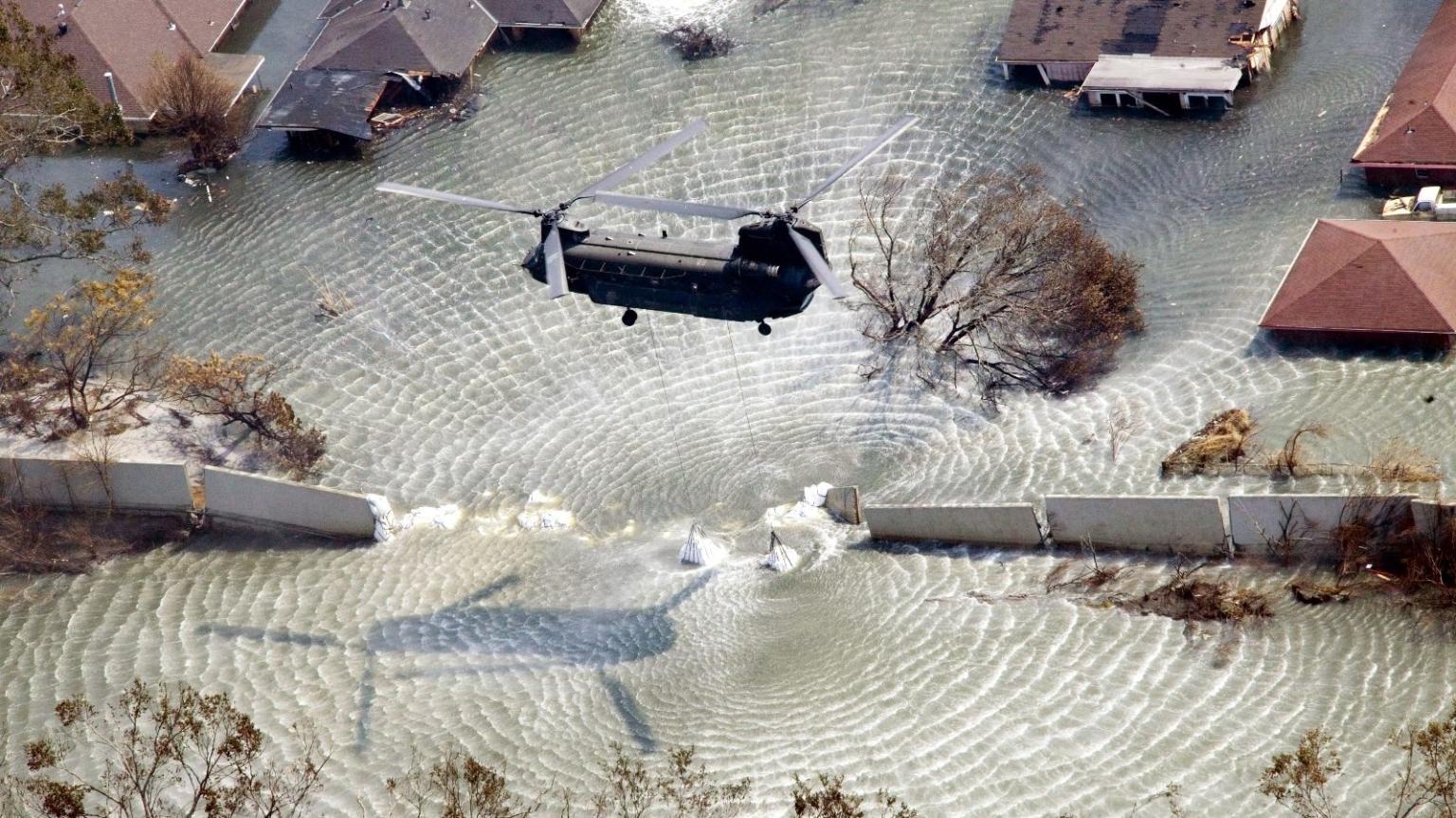 20 years after Katrina, New Orleans’ levees are sinking and short on ...
